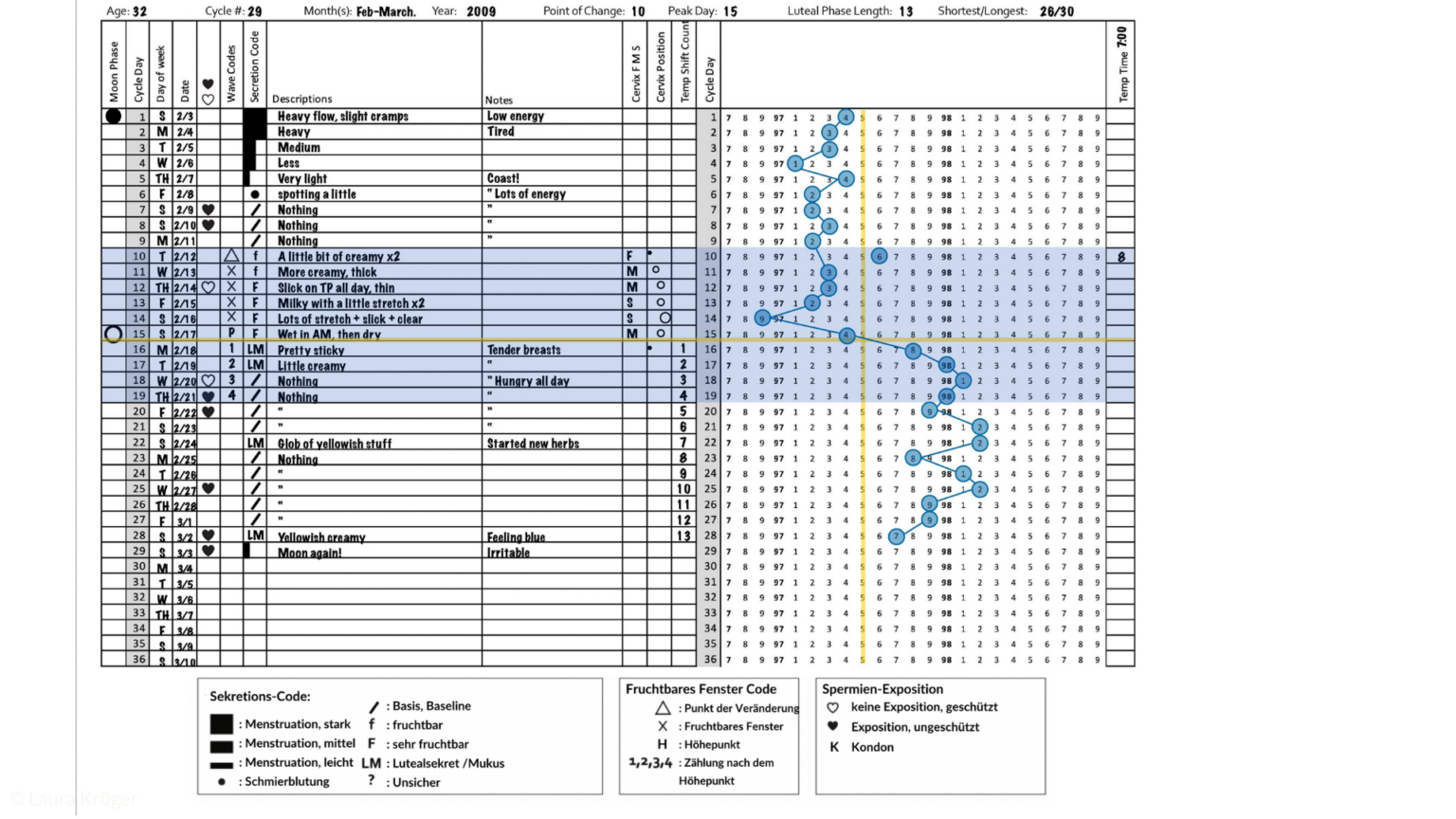 Zyklustracking: Beobachten, verstehen & besser planen | Laura Krüger